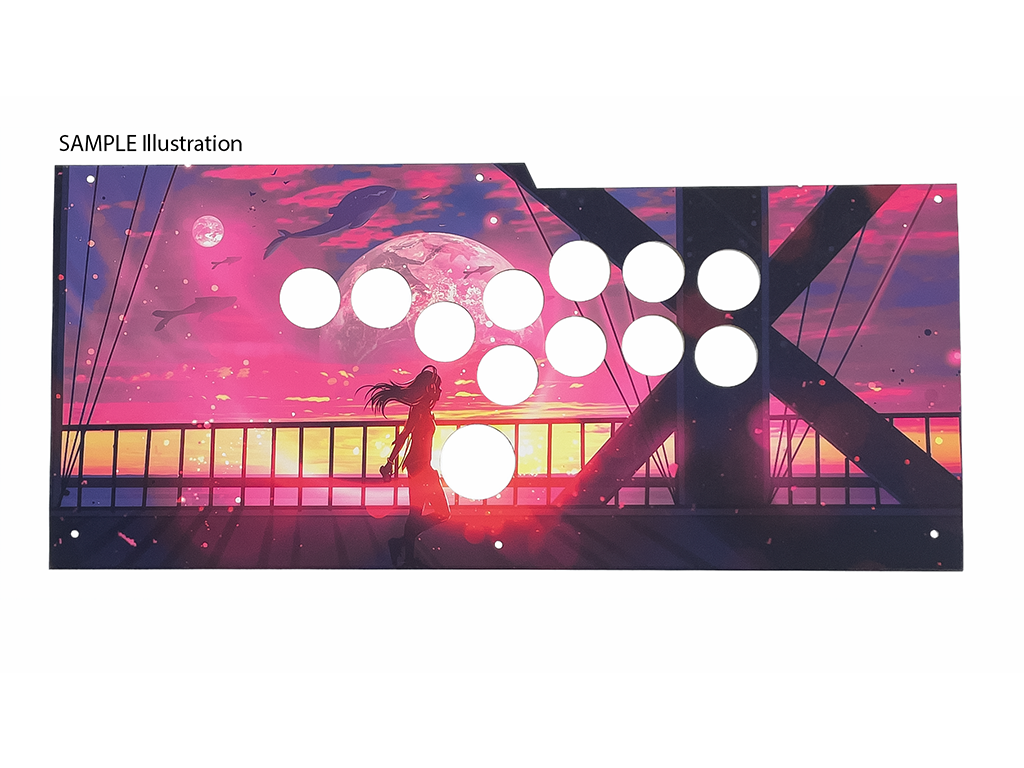 Artwork Print & Cut / Qanba Obsidian HitBox – Akecon-アケ魂-