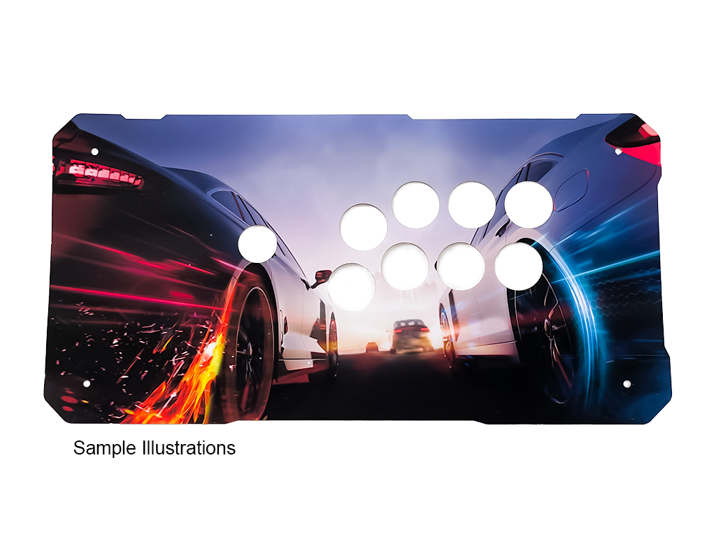 Artwork Print & Cut / ZERO TWO FIGHTSTICK Standard – Akecon-アケ魂-