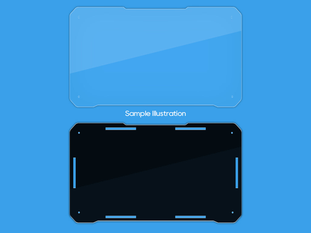 ZERO ONE クリア ボトムパネル セット – Akecon-アケ魂-