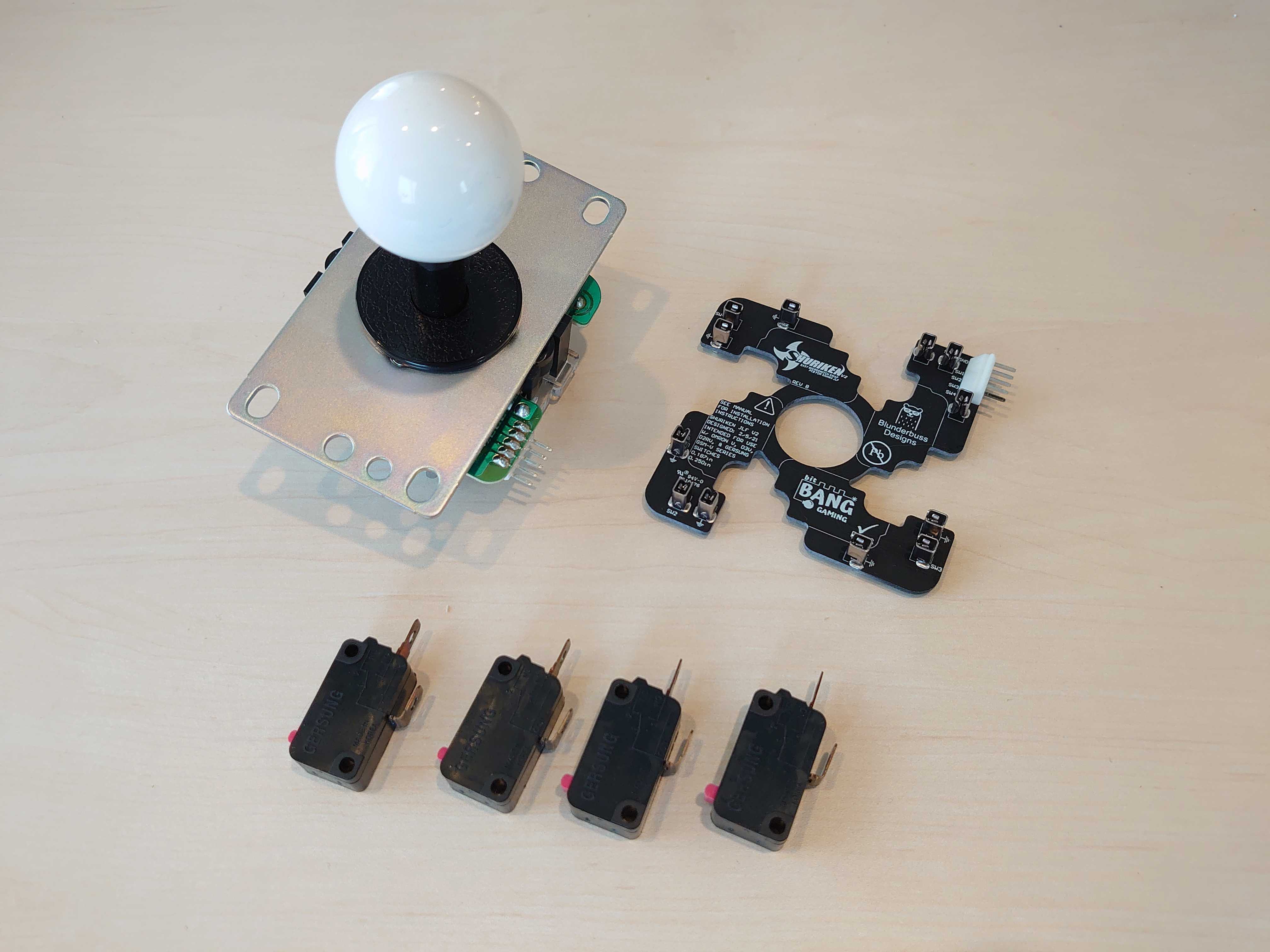 BitBangGaming Shuriken JLF PCB V2（三和電子JLF,JLXシリーズ） – Akecon-アケ魂-