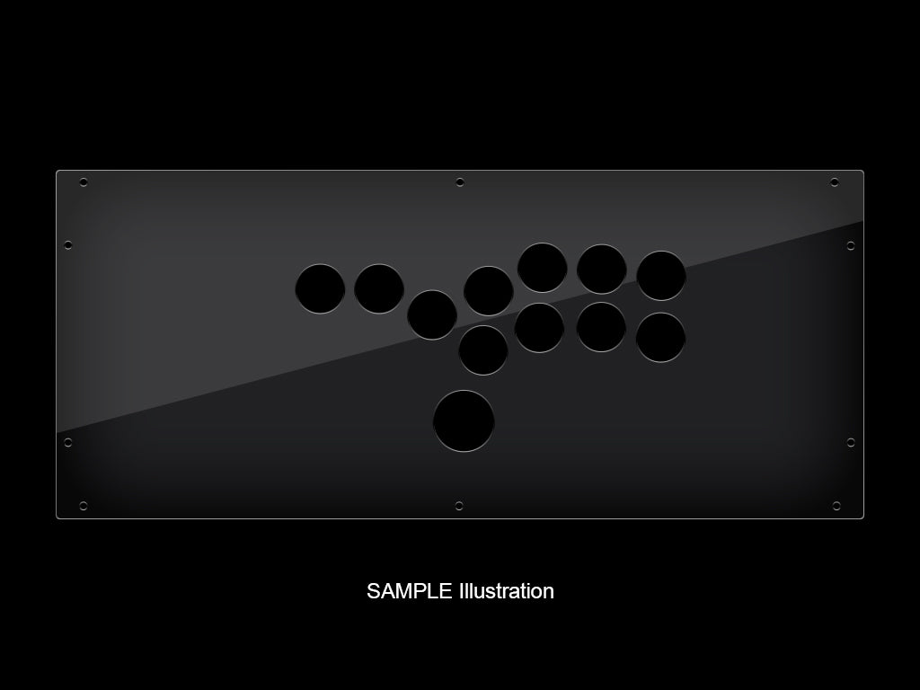 HitBox™ Acrylic Top Panel – Akecon-アケ魂-