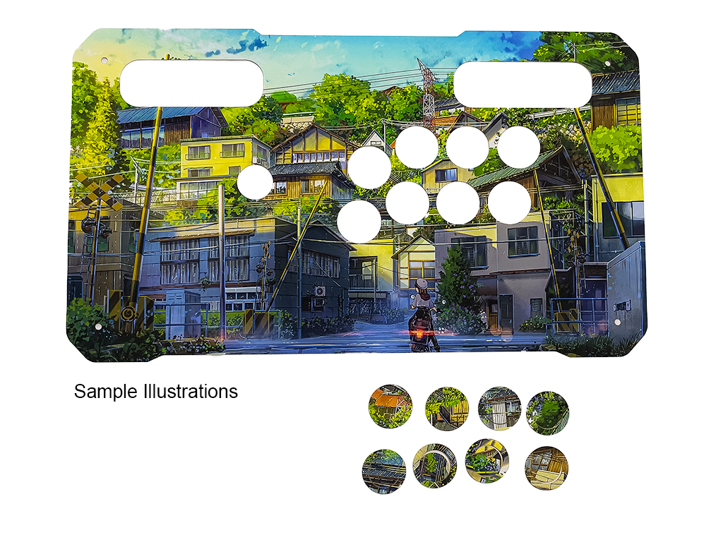 Artwork Print & Cut / ZERO ONE FIGHTSTICK Standard Extended – Akecon-アケ魂-