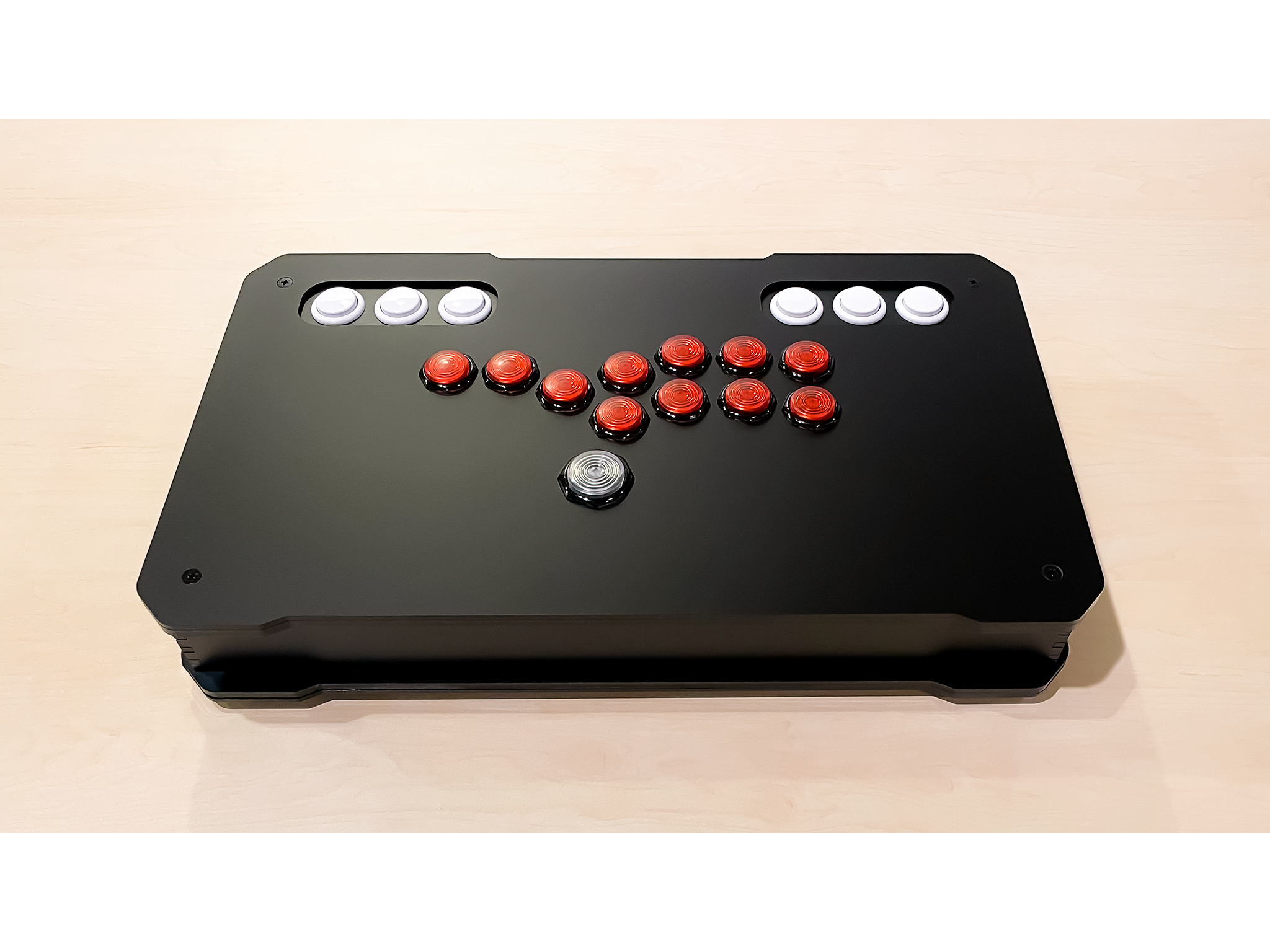 ZERO ONE STICKLESS [All-Button] Rev2 Matte Black Case Kit – Akecon-アケ魂-
