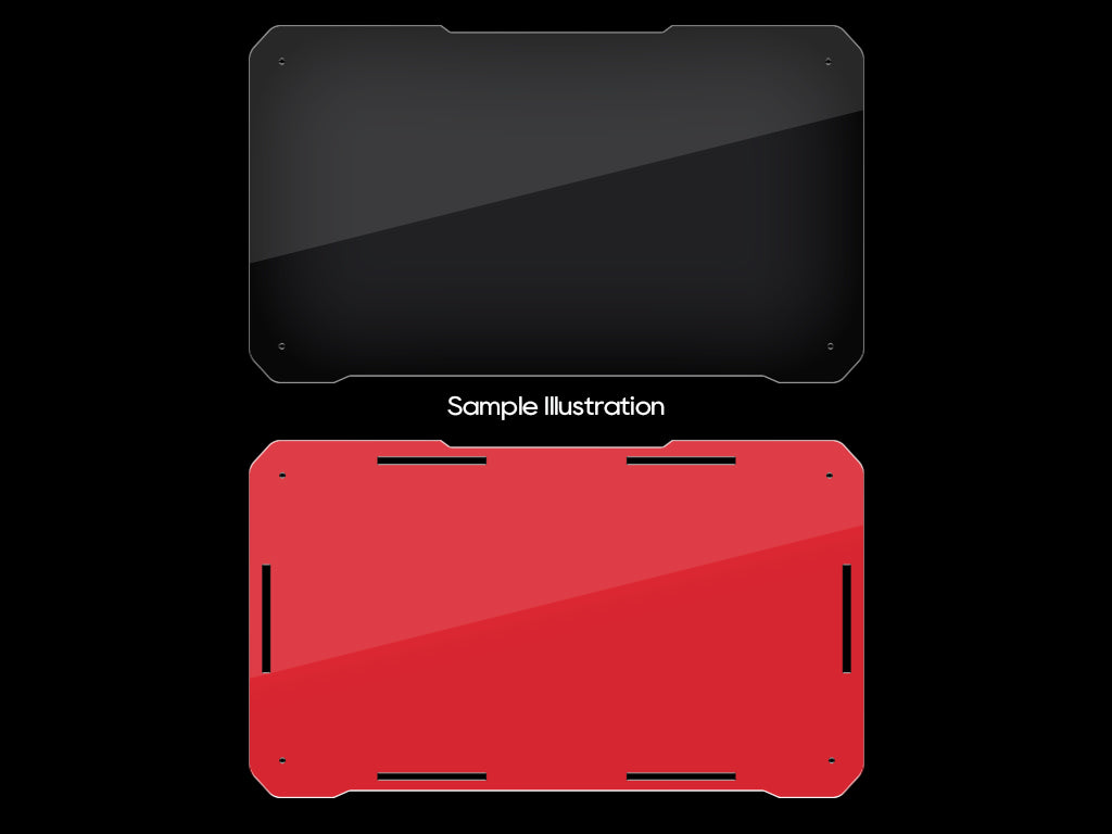 ZERO ONE クリア ボトムパネル セット – Akecon-アケ魂-