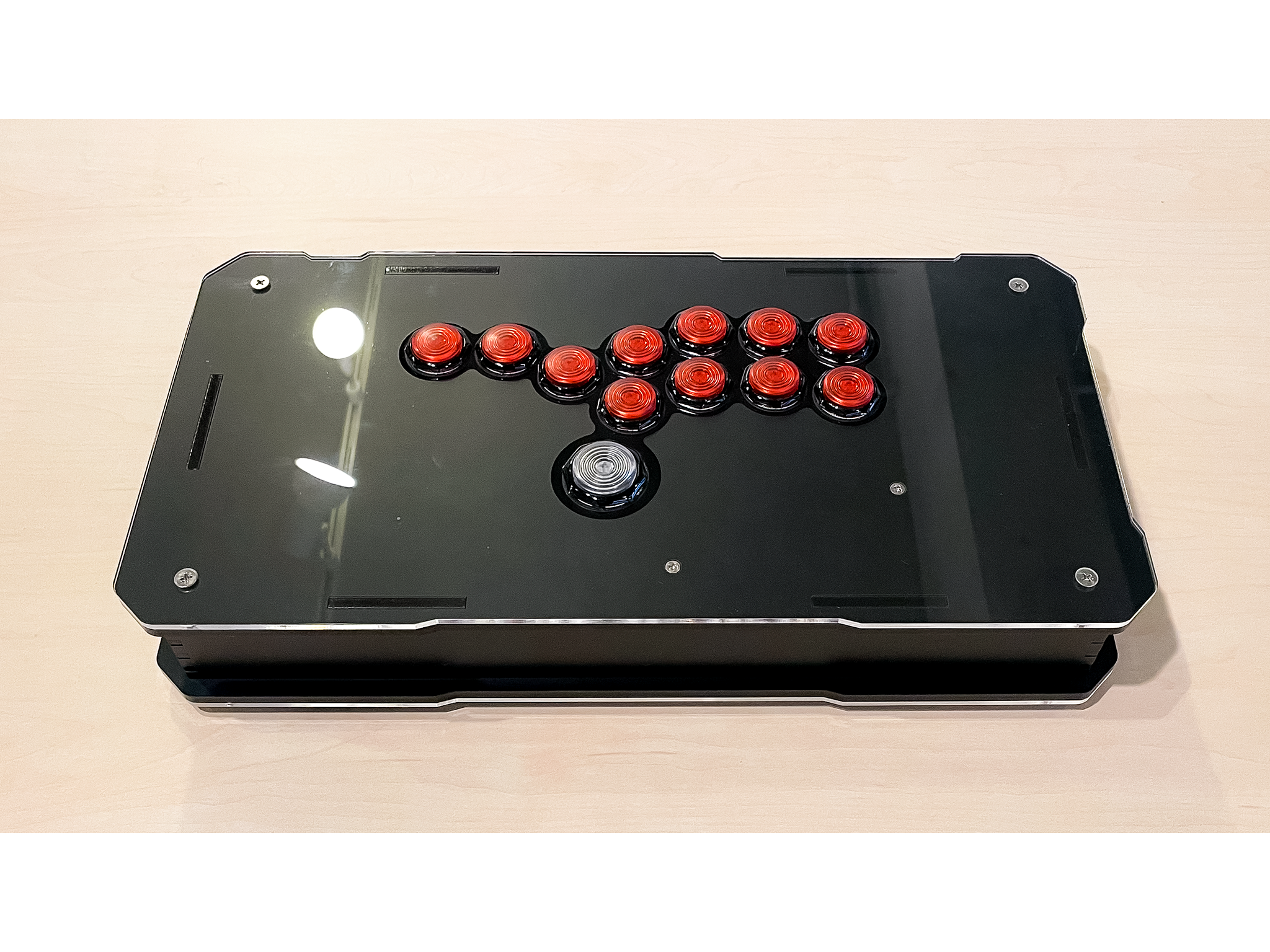ZERO TWO STICKLESS [All-Button] Rev2 Clear/Matte Black Case Kit ...